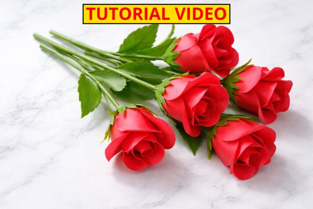 6 Smart Tips for Making a Beautiful Handmade Paper Rose - Mini Antiques