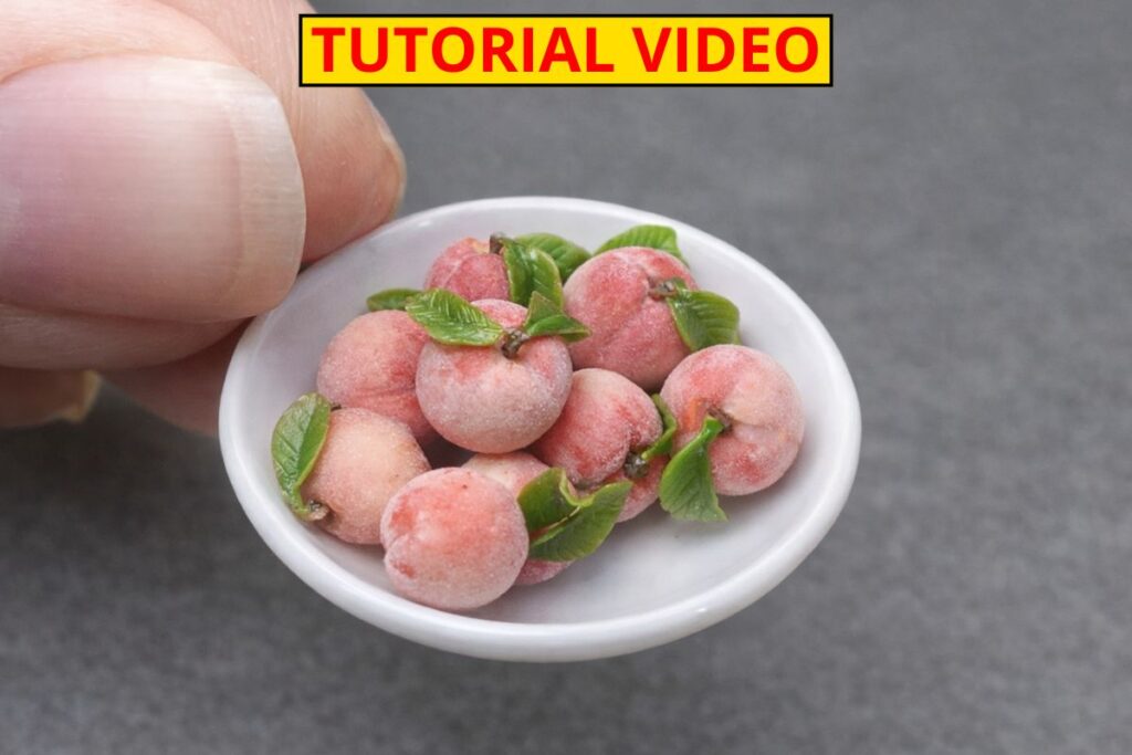 Polymer Clay and Its Role in Creating Realistic Miniature Peaches ...